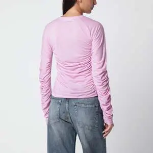 JW Anderson Orchid Top In Cotton-blend Jersey