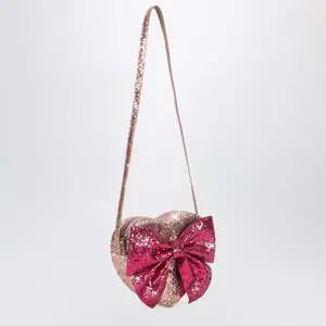 KONGES SLØJD Glitter Tut Heart Shoulder Bag