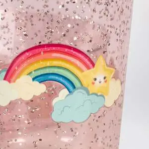 KONGES SLØJD Sparkly Rainbow Dinner Set In Pctg