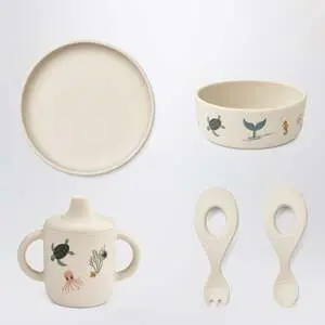 LIEWOOD Ryle Silicone Feeding Set