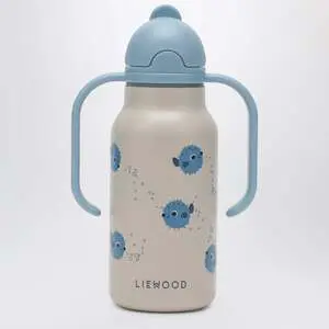 LIEWOOD Pufferfish/sandy Steel Thermal Bottle