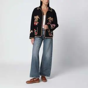 Alanui Remember Me Black Virgin Wool Jacket