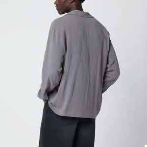 Séfr Crinkled-effect Cotton Shirt