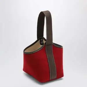 Rue De Verneuil Narita S Flannel Bucket Bag
