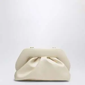 THEMOIRE Butter Cream Polyurethane Handbag - White