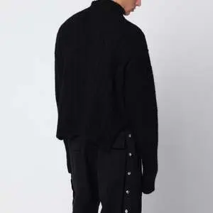 Rick Owens Turtle Sweater In Cashmere And Silk