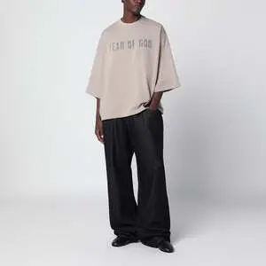 Fear Of God Greige Merch Cotton T-shirt
