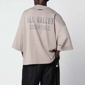 Fear Of God Greige Merch Cotton T-shirt