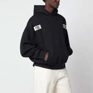 Fear Of God 90s Cotton Hoodie - Black
