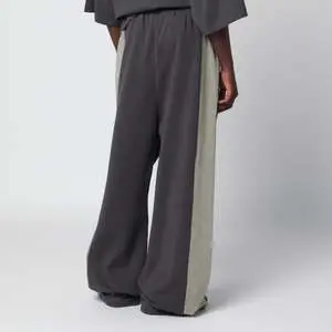Fear Of God Paneled Lounge Pant Cotton Jogging Trousers - Grey