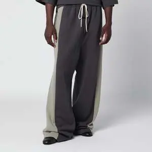 Fear Of God Paneled Lounge Pant Cotton Jogging Trousers - Grey