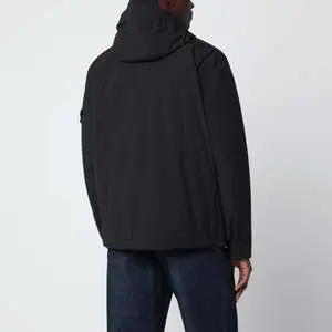 Stone Island Hooded Jacket In Technical Fabric