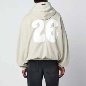 Fear Of God Mélange 90's Zip-up Hoodie - Beige