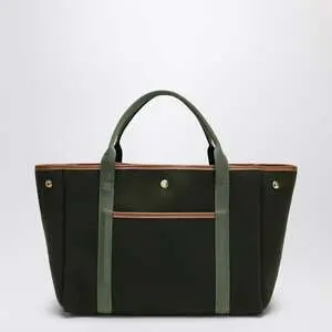 Rue De Verneuil Olive Traversée M Felt Tote Bag - Green