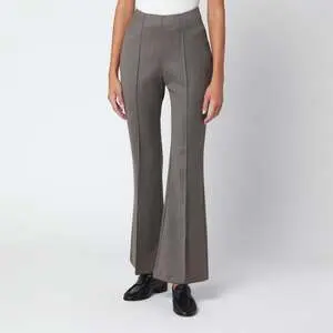 THE FRANKIE SHOP Dessa Mélange Wool Trousers - Beige