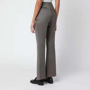 THE FRANKIE SHOP Dessa Mélange Wool Trousers