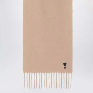 AMI Paris De Coeur Wool Scarf