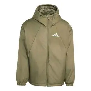 Adidas Multi Primaloft Insulated Hooded Jacket Asia Sizing - Olive Strata