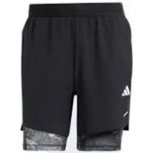 Adidas Power Workout 2-in-1 Shorts Asia Sizing - Black