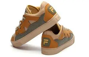 FILA FUSION Casper Skate Shoes 'orange Grey - Orange/grey