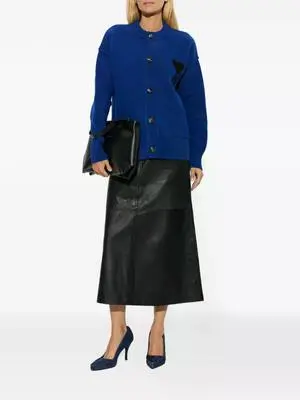 AMI Paris De Coeur Wool Cardigan