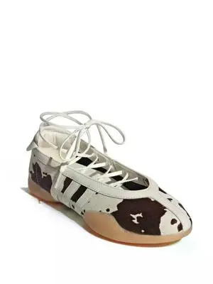 Adidas Taekwondo Mei Cow-print Ballet Flats - Brown