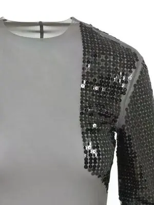 Rick Owens Dennis Sequin-embellished T-shirt