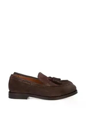 Al Duca D'aosta Tassel Suede Loafers