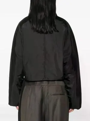 LUTZ HUELLE Bow-detail Cropped Jacket