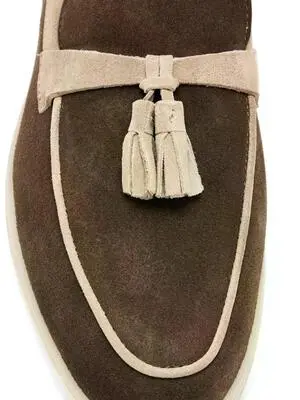 SCAROSSO Leandra Tassel-detail Loafers
