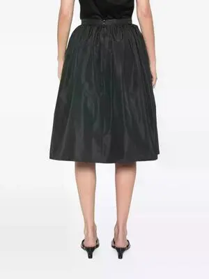 LUTZ HUELLE Glory Pleated Midi Skirt