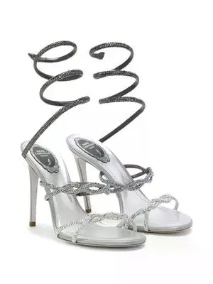 Rene Caovilla Cleo Rhinestone-embellished Sandals