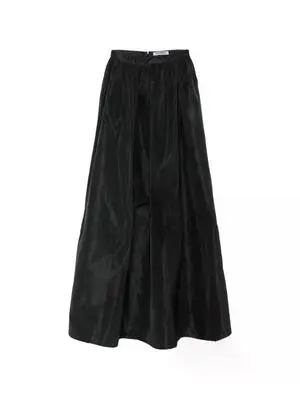 LUTZ HUELLE Adrian Flared Maxi Skirt - Black