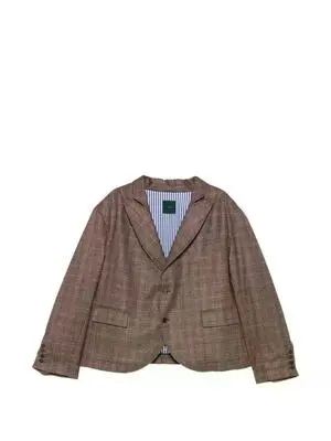 MAISON JEJIA Alba Check-pattern Notched-lapel Jacket