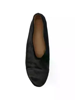 Marsèll Brushed-texture Ballet Flats
