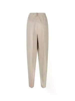 Fabiana Filippi Pressed-crease Elasticated-waist Trousers