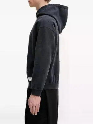 NEIGHBORHOOD Distressed Graphic-print Hoodie