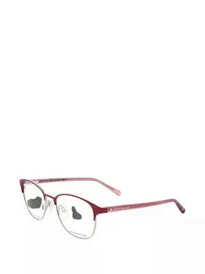 Tommy Hilfiger Round-frame Glasses - Red