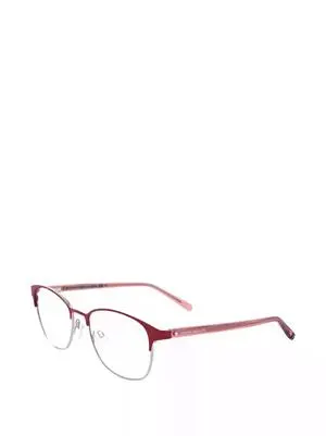Tommy Hilfiger Round-frame Glasses - Red