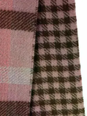 Marc O'polo Checked Wool Shawl