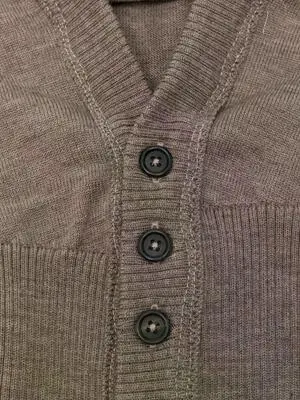 CAMIEL FORTGENS Button-fastening Ribbed-trim Hood
