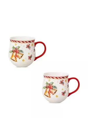 HUTSCHENREUTHER Christmas-print Mugs - Multicolour