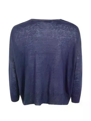 BASE MILANO Fine-knit Drop-shoulder Sweater