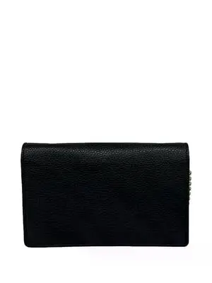 Gucci 2016-2026 Pebbled Calfskin Soho Wallet On Chain Crossbody Bag - Black