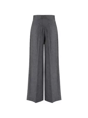 SA SU PHI Pleated Wide-leg Trousers