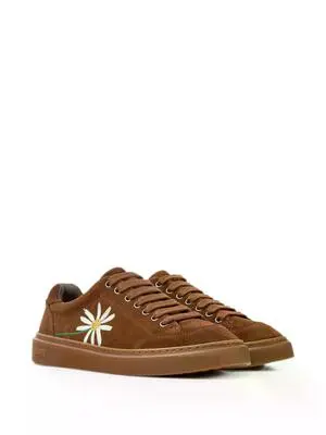 Camper Runner Twentyfive Floral-embroidered Sneakers