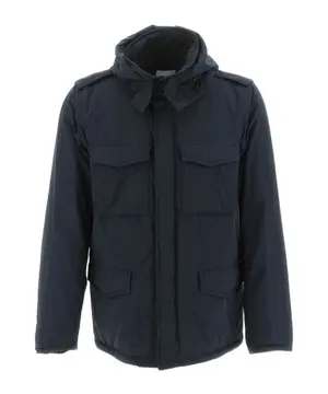 Aspesi Flap-pocketed Hooded Military Jacket