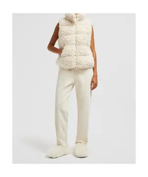 Moncler Wourl Teddy Zip-up Vest