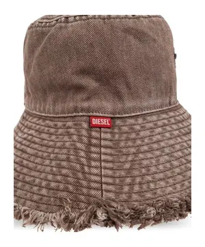 DIESEL® C-bucket-utlt Logo Embroidered Bucket Hat