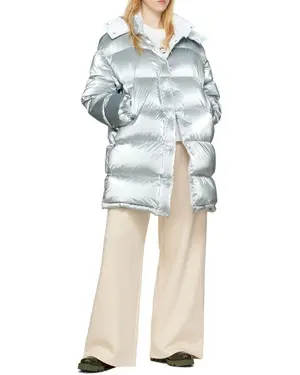 Moncler Buttoned Long-sleeved Coat